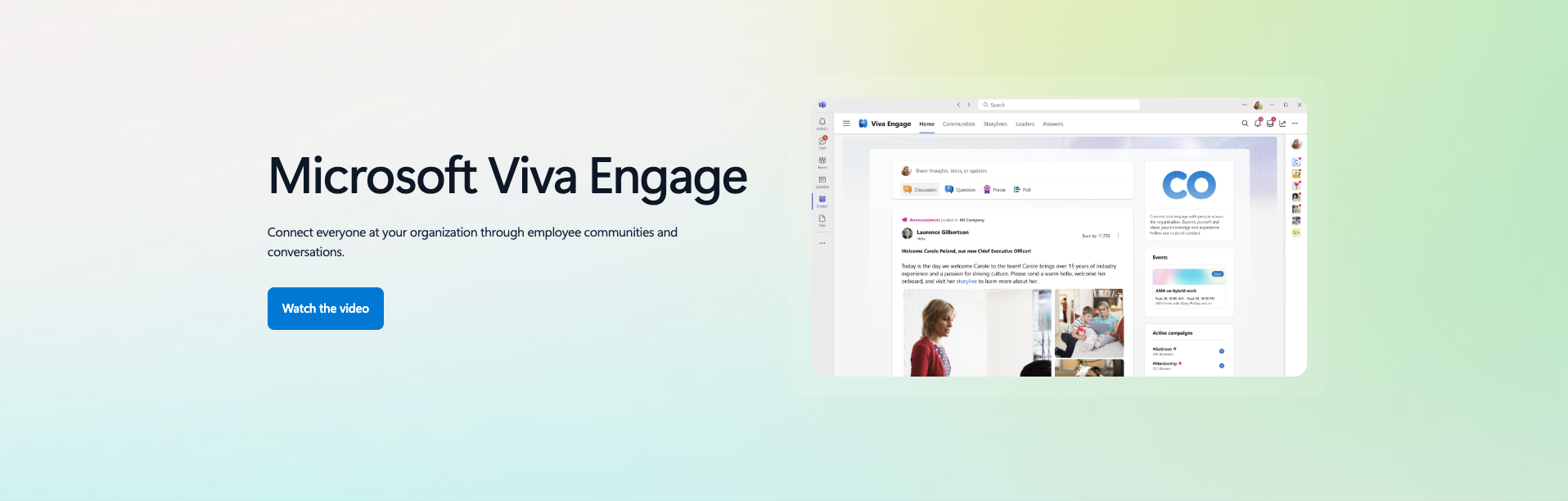 Everything you need to know about the Viva Engage integration